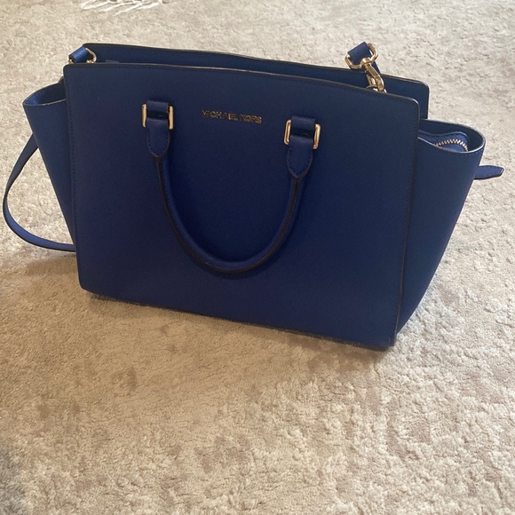 Michael Kors | Bags | Royal Blue Michael Kors Purse | Poshmark